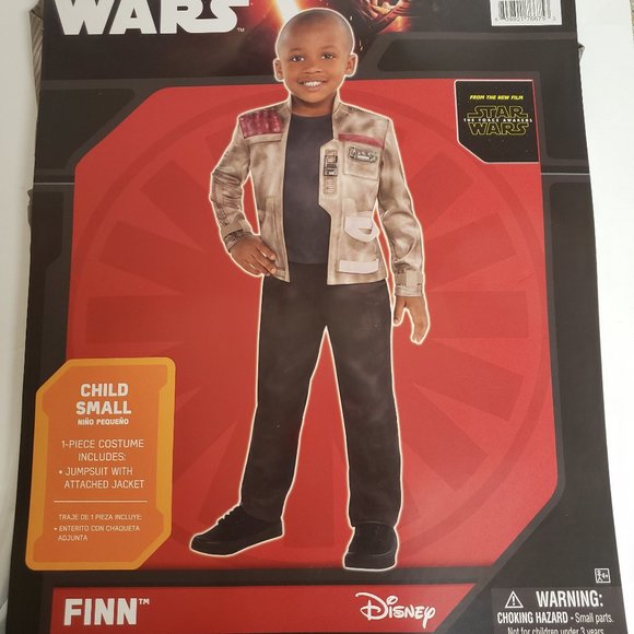 Disney | Costumes | Disney Star Wars Brand New Finn Costume For Sale ...